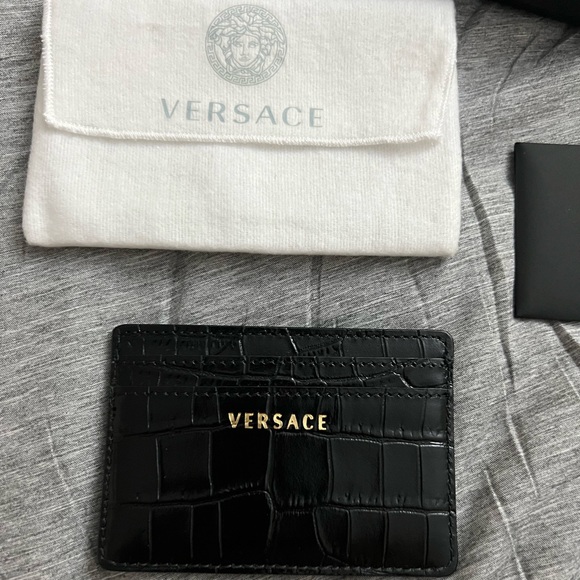 Versace | Accessories | New Versace Cardholder | Poshmark